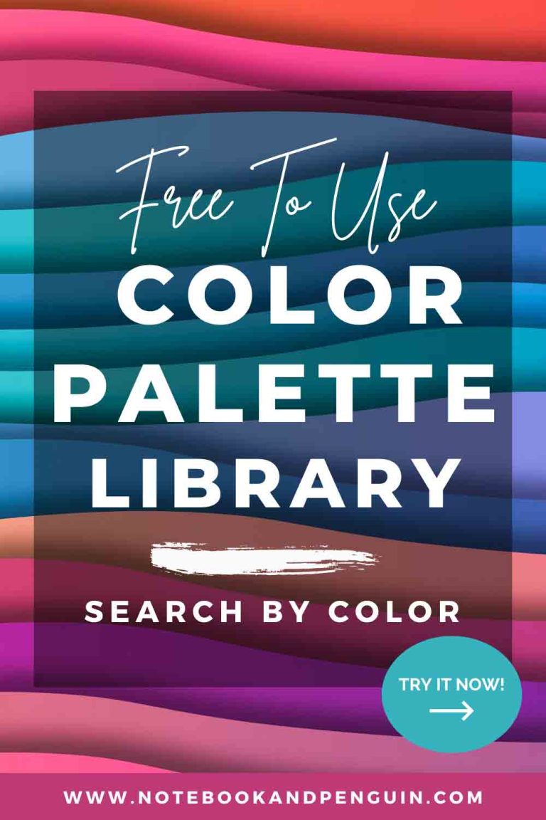 100+ Color Palette Library | Search By Color!