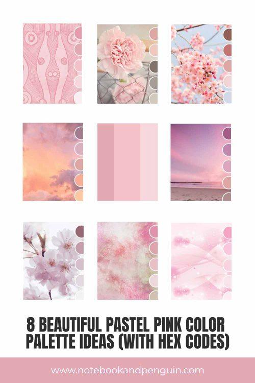8 Beautiful Pastel Pink Color Palette Ideas (With Hex Codes)