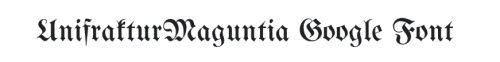 35 Old English, Blackletter And Gothic Fonts (With Examples)