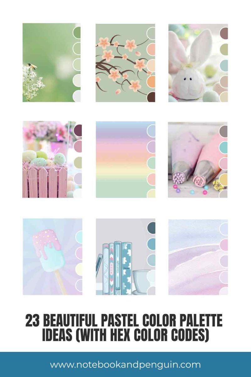 23 Soft Pastel Color Palette Ideas: With Hex Color Codes