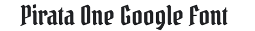 35 Old English, Blackletter And Gothic Fonts (With Examples)