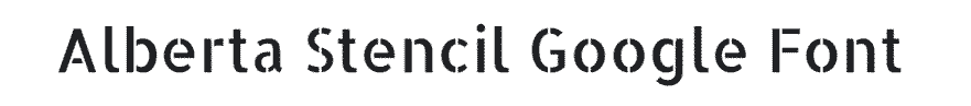 11 Best Google Stencil Fonts - Examples & Ideas