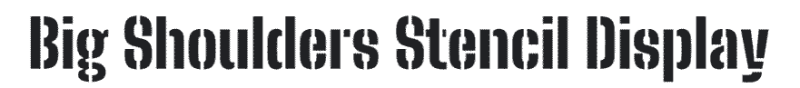 11 Best Google Stencil Fonts - Examples & Ideas