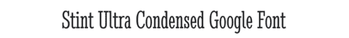 25 Best Condensed Google Fonts (With Examples)