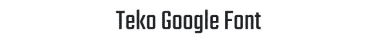 25 Best Condensed Google Fonts (With Examples)