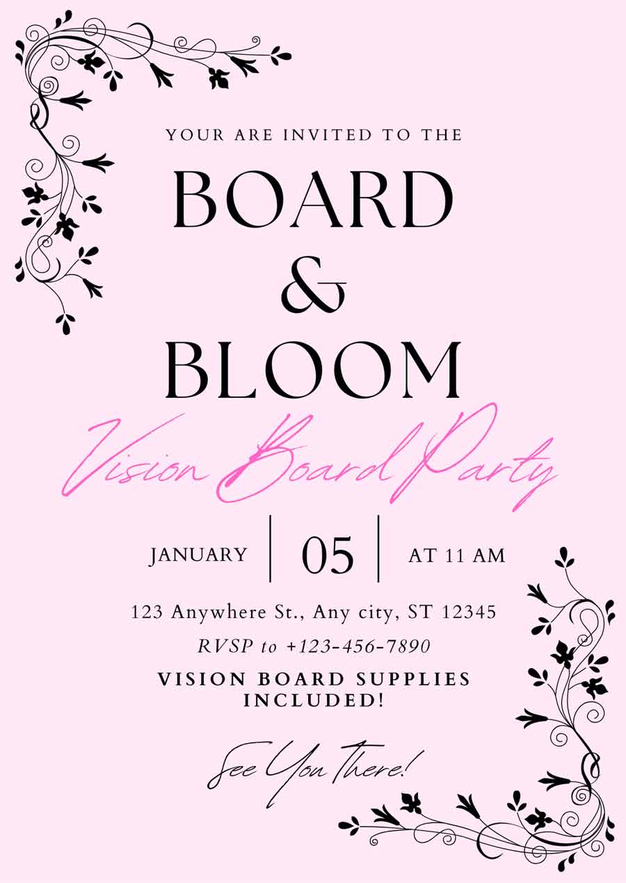 How To Plan & Host A Vision Board Party: The Ultimate Guide