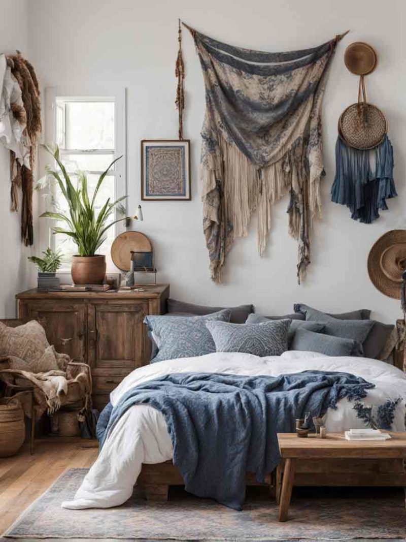 25+ Cozy Boho Bedroom Ideas For Free-Spirited Decor & Design