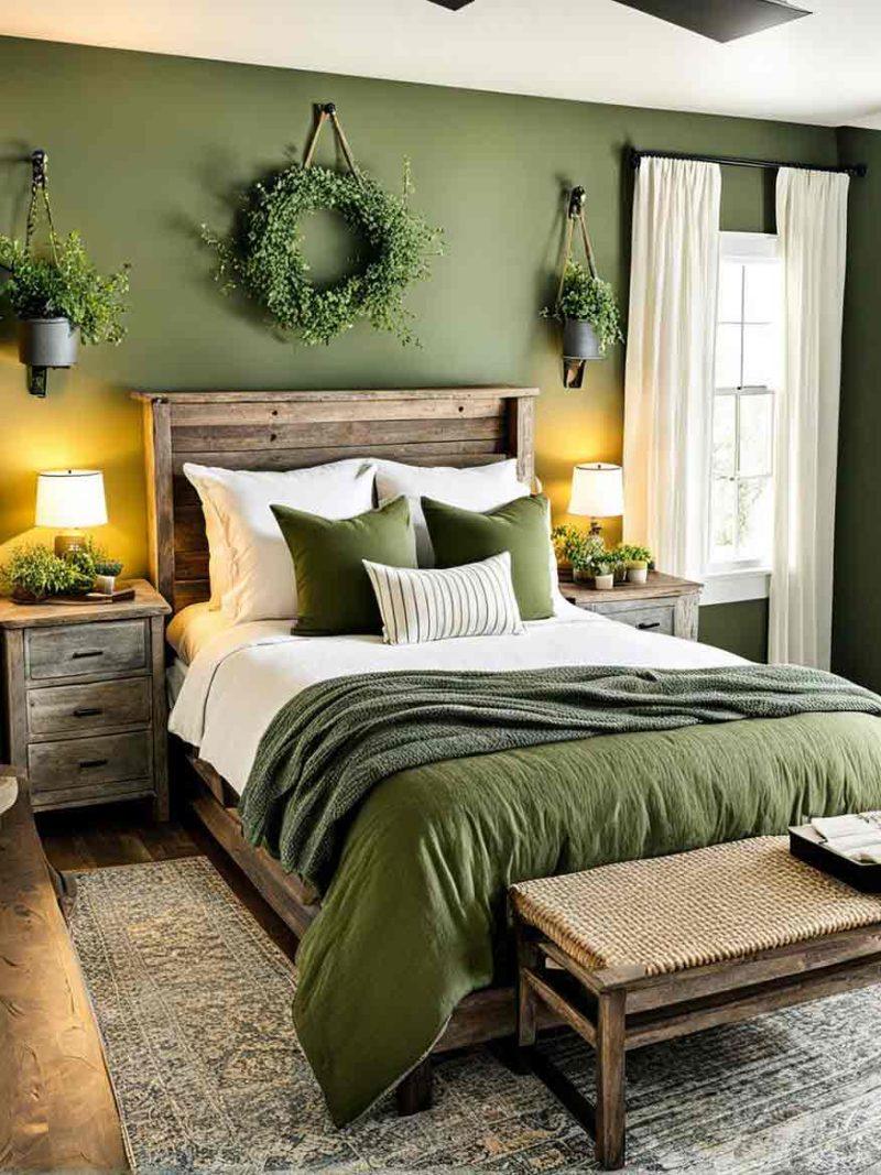 15+ Cozy Farmhouse Bedroom Ideas & Inspiration (With Pics)