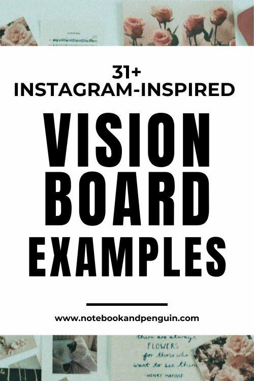 31 Inspirational Vision Board Examples To Inspire You!