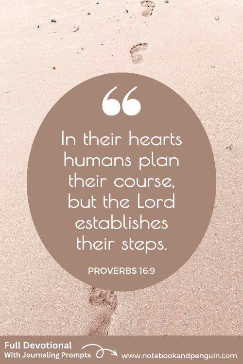 Daily Devotional: Proverbs 16:9 (Trusting God's Guidance)