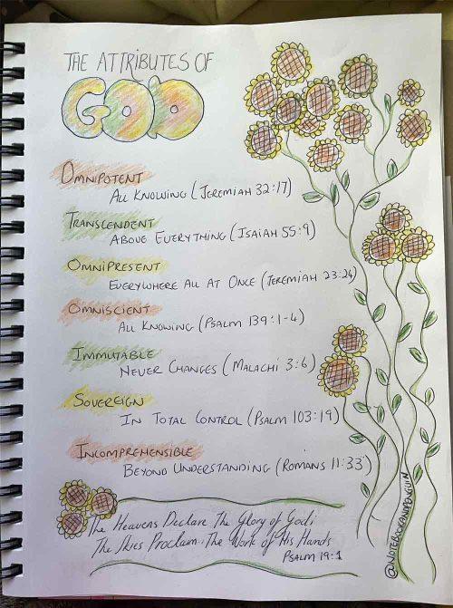 30 Awesome Attributes Of God (+ FREE Reading Plan Printable)