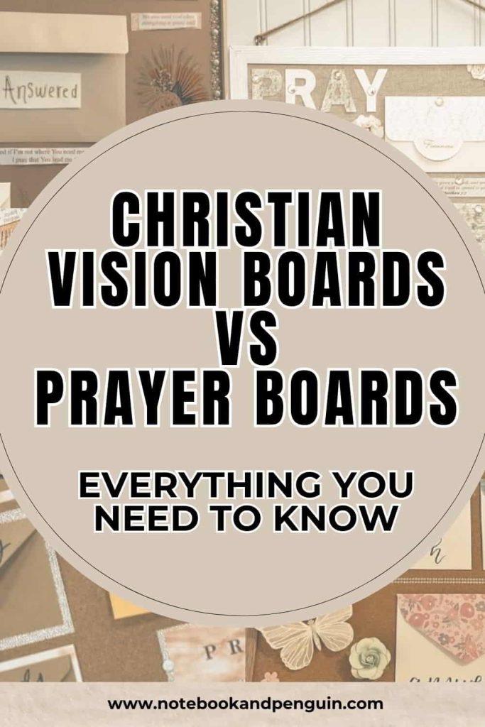Prayer Board Vs Vision Board: What's The Difference?