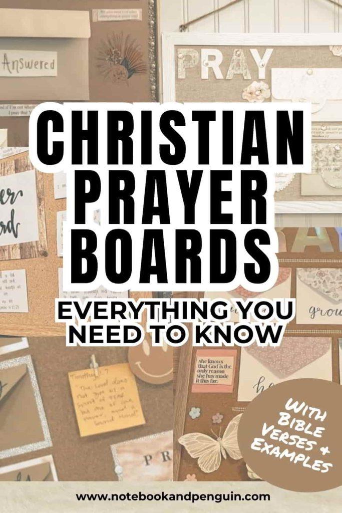 How To Make A Christian Prayer Board (With Real-Life Examples)