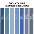 Printable Color Swatch Book: 500+ Hex Codes & RGB Values