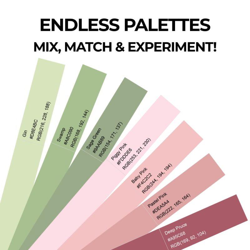 Printable Color Swatch Book: 500+ Hex Codes & RGB Values
