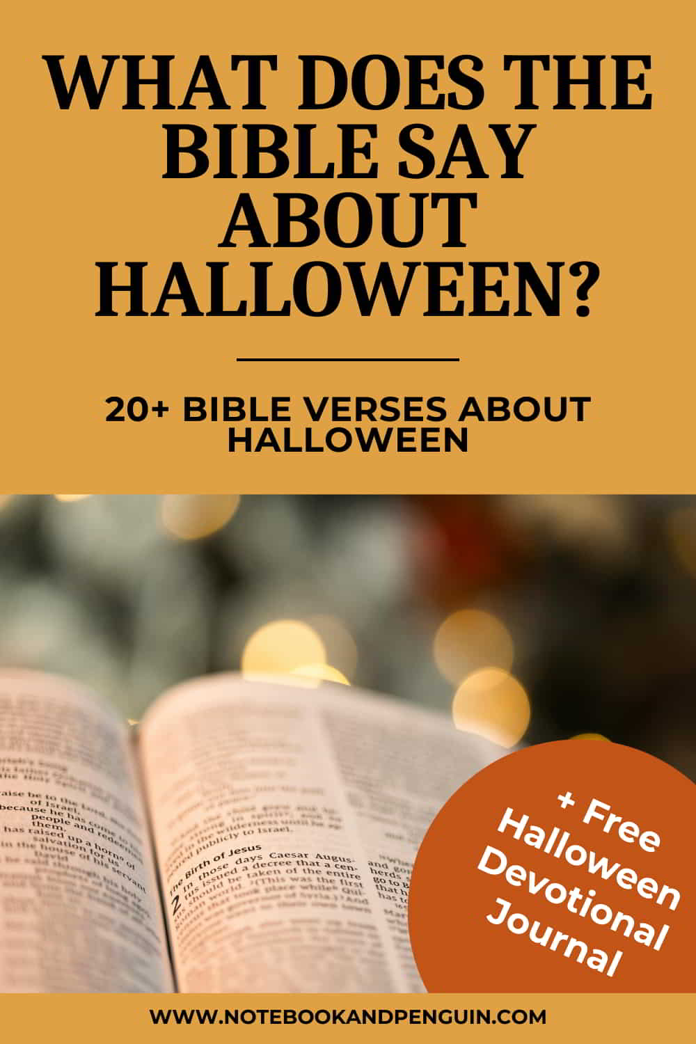 20+ Bible Verses For Halloween - A Christian's Guide